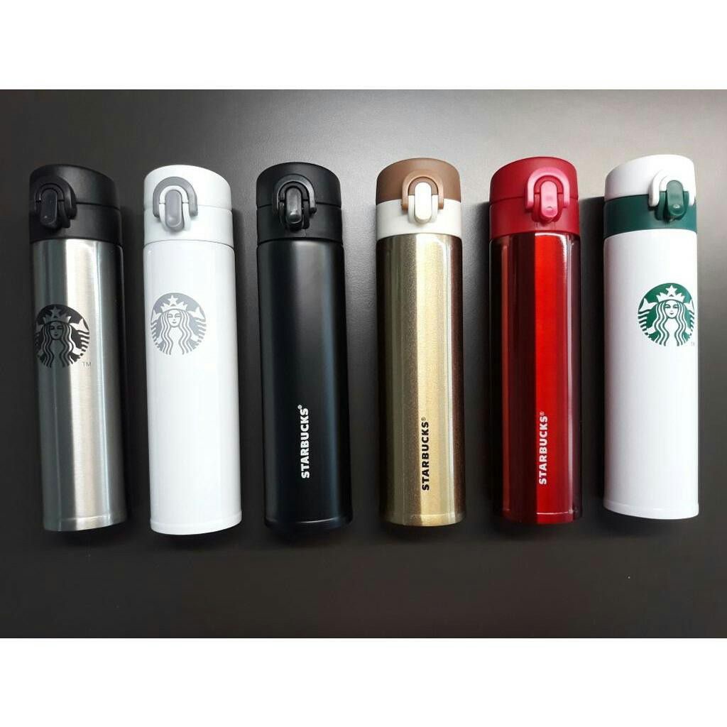 Jual NinetySeven Termos / botol Air Minum Starbuck Termos Stainless ...