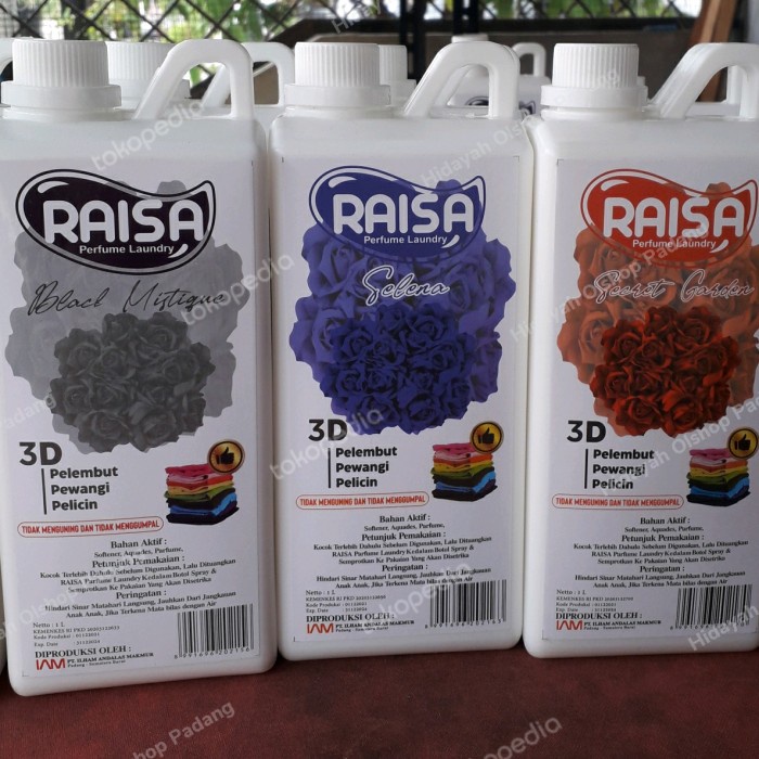 Jual Parfum Laundry Raisa 1 L Kemasan Botol Plastik 1 L | Shopee Indonesia