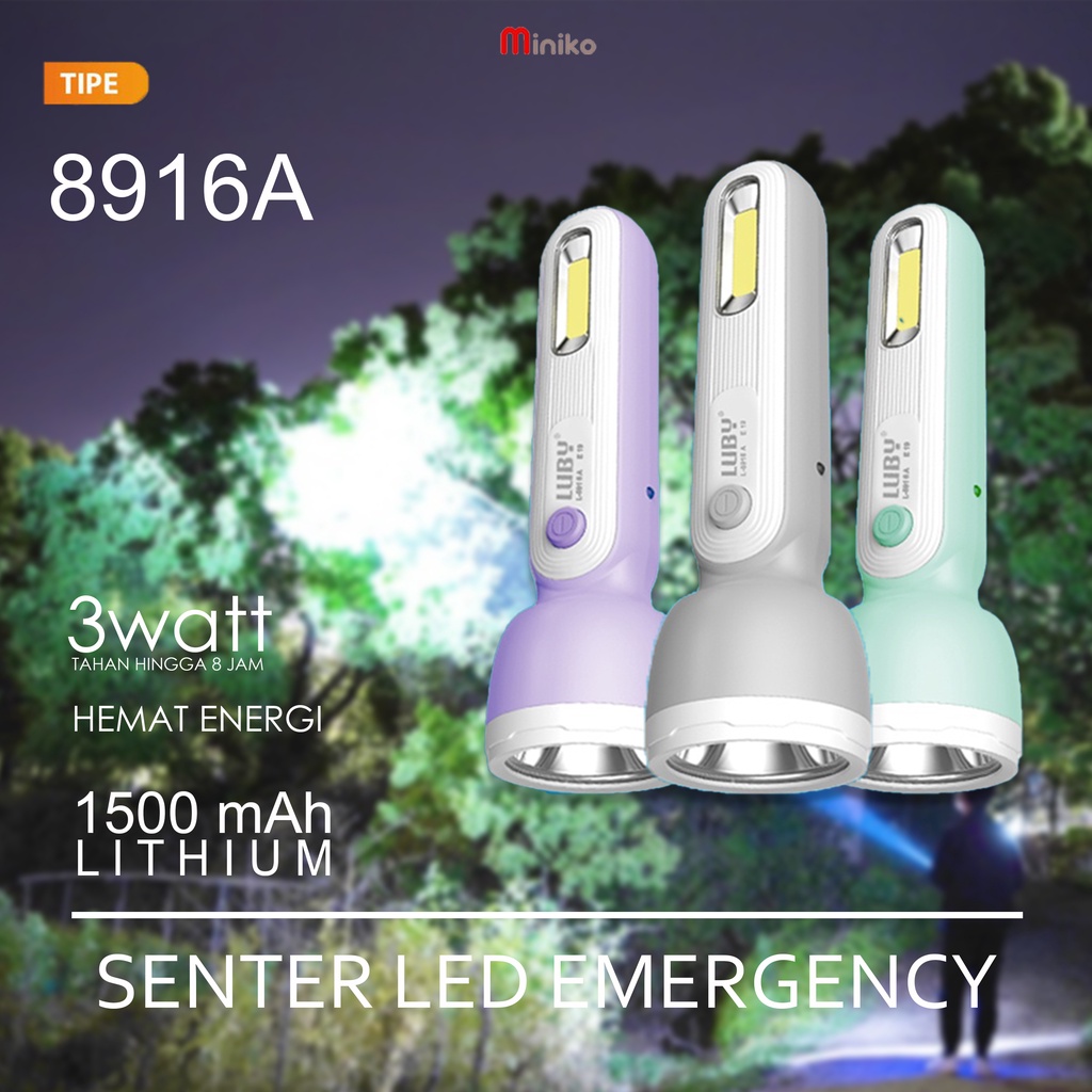 Jual Senter Emergency LED Isi Ulang - Emergency Lamp LED - Senter ...