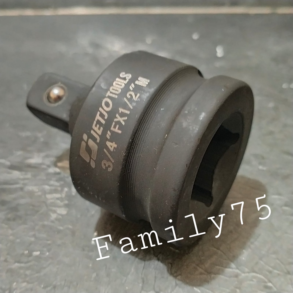 Jual Adaptor impact 3/4 F x 1/2 M Socket adapter Sambungan sok 3/4 to 1/2 | Shopee Indonesia