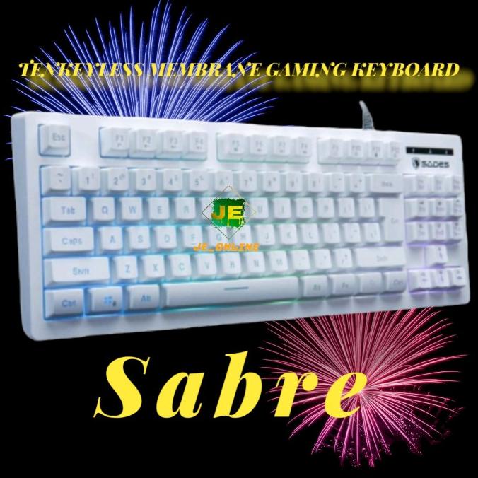 Jual Keyboard Gaming Sades Sabre Tkl | Shopee Indonesia