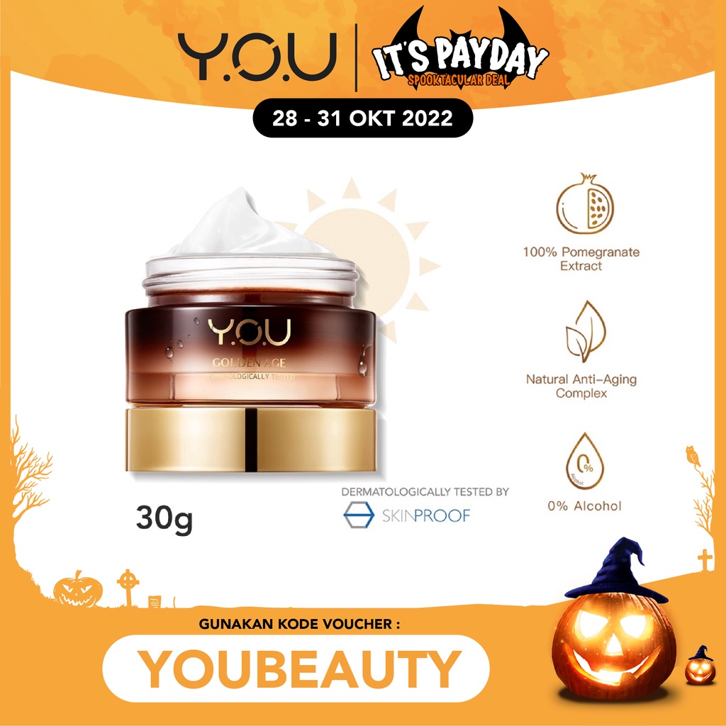 Jual YOU Golden Age Illuminating Day Cream 30g |Skin Care Krim Wajah ...