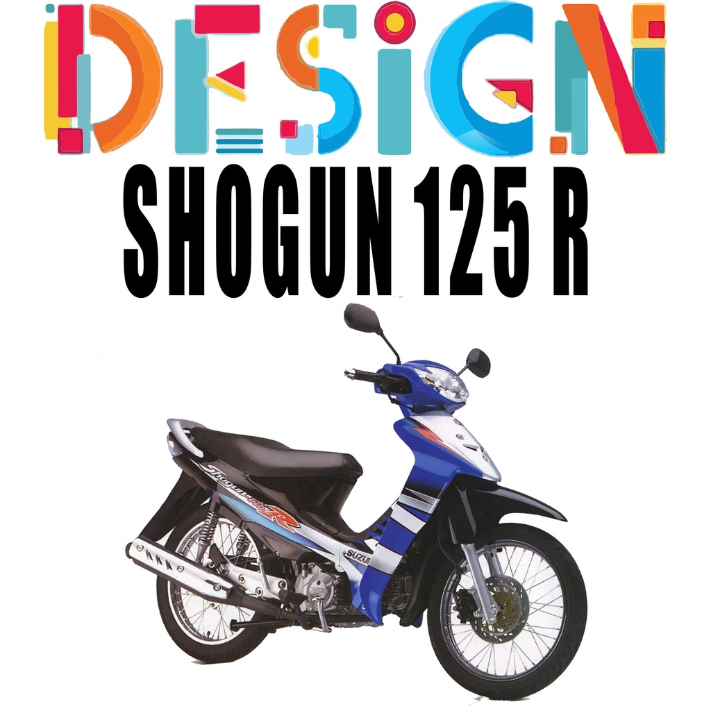 Jual Decal Shogun 125 R Fullbody - Desain Custom Suka Suka | Shopee Indonesia