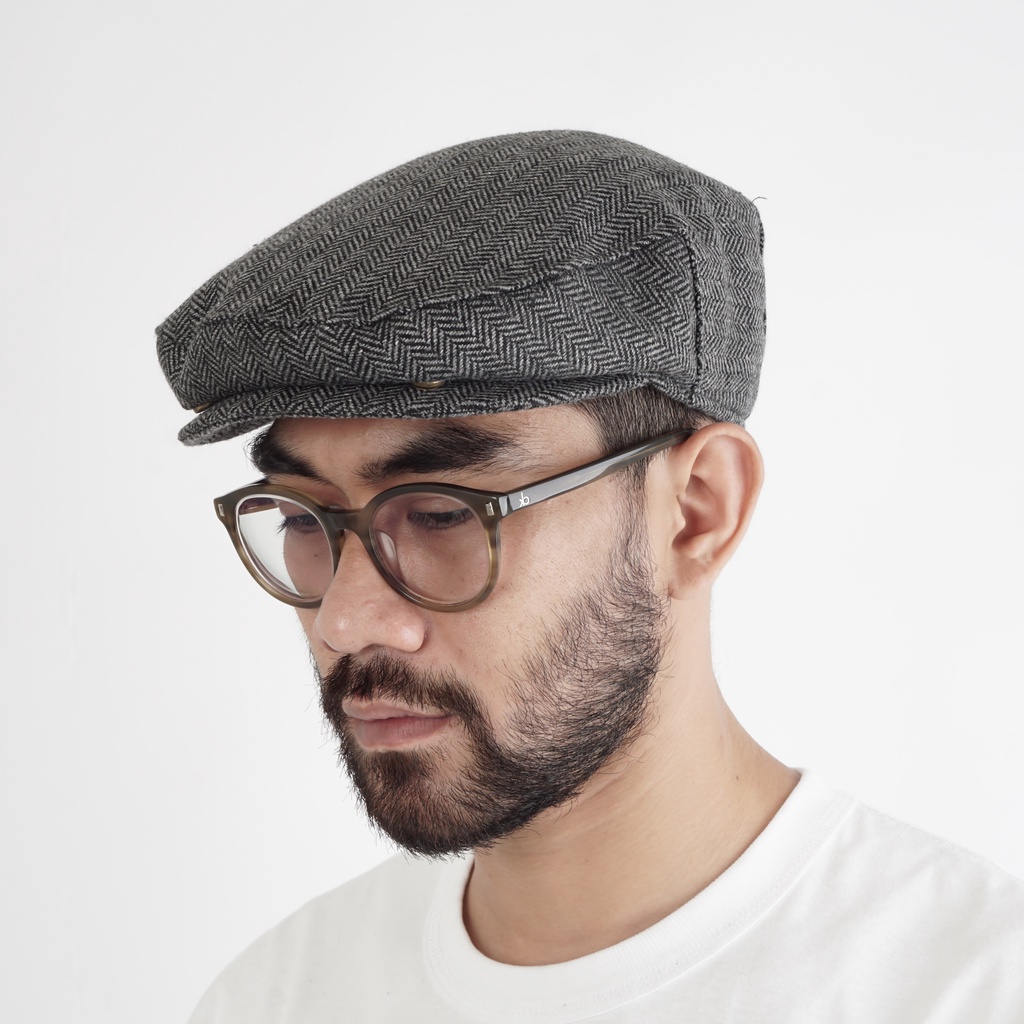 Jual Goster FlatCap - Gallant Grey | Shopee Indonesia