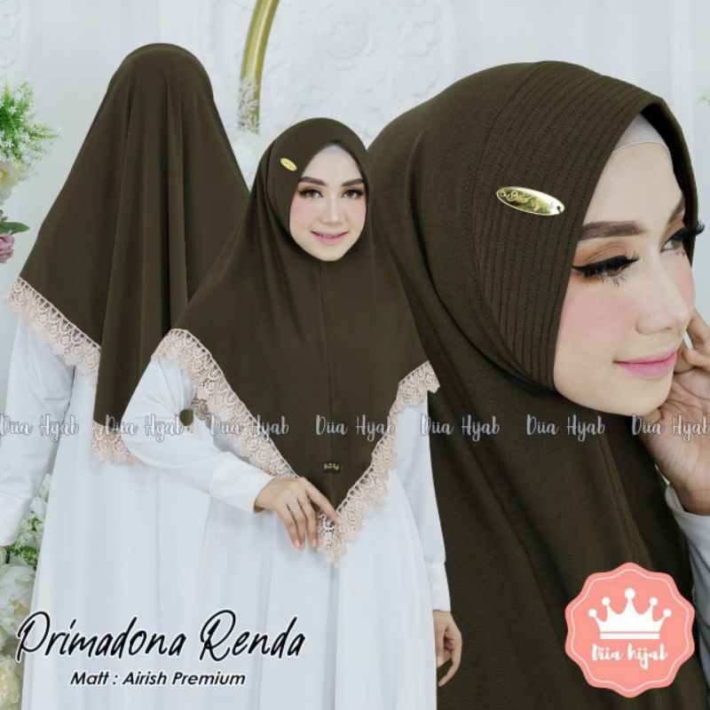 Jual 𝗦𝗛𝗘𝗟𝗢𝗩𝗘𝗦𝗛𝗢𝗣𝗣 - HIJAB KHIMAR SOFT PED ANTEM RENDA PRADA PREMIUM ORIGINAL DIIA HIJAB ALQIA ...