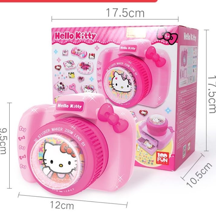 Jual DUS DEFECT 3D sticker maker mainan alat pembuat sticker hello ...