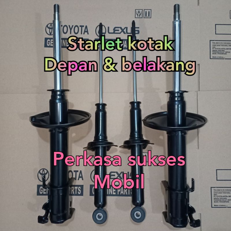 Jual shockbreaker shock absorber toyota starlet kotak depan & belakang ...