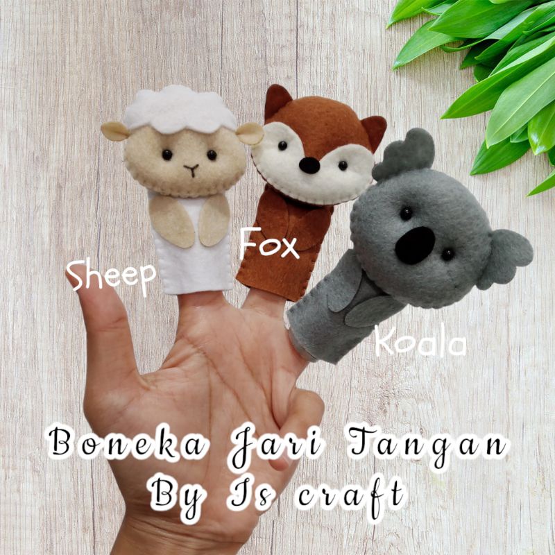 Jual Boneka Jari Tangan Flanel Part 1 | Finger Puppet | Boneka Edukasi ...