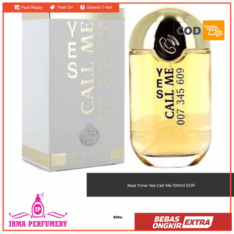 Jual Real Time Yes Call Me 100ml EDP - Parfum Original - Product 100ml ...
