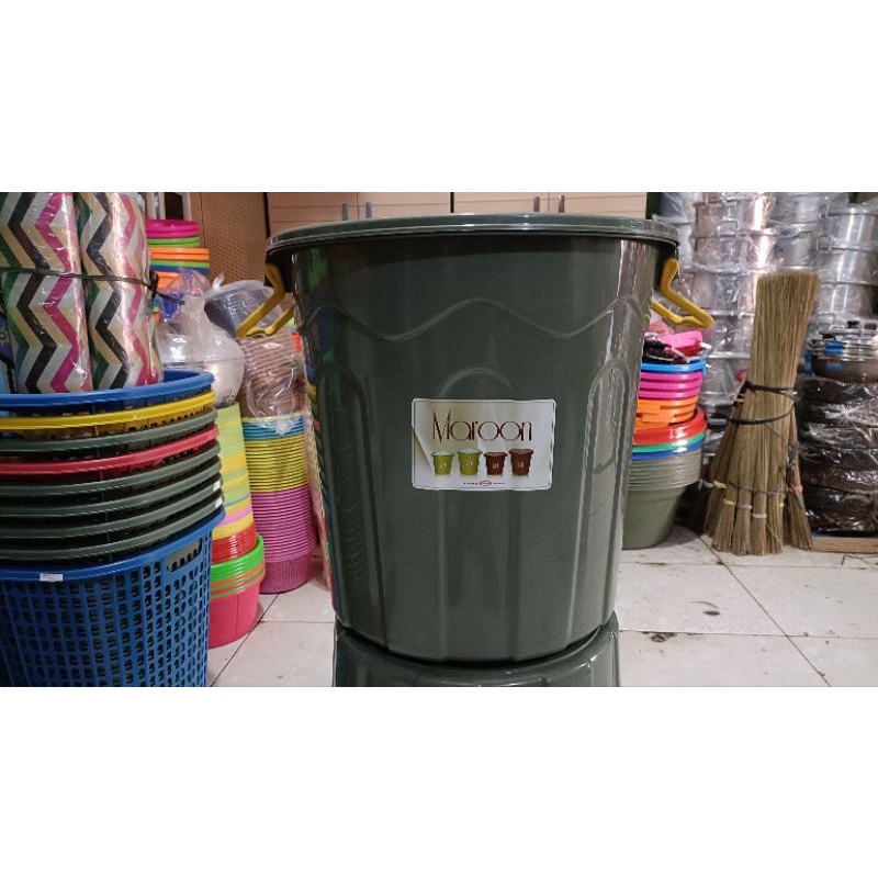 Jual Ember air plastik maroon 40 Liter | Shopee Indonesia