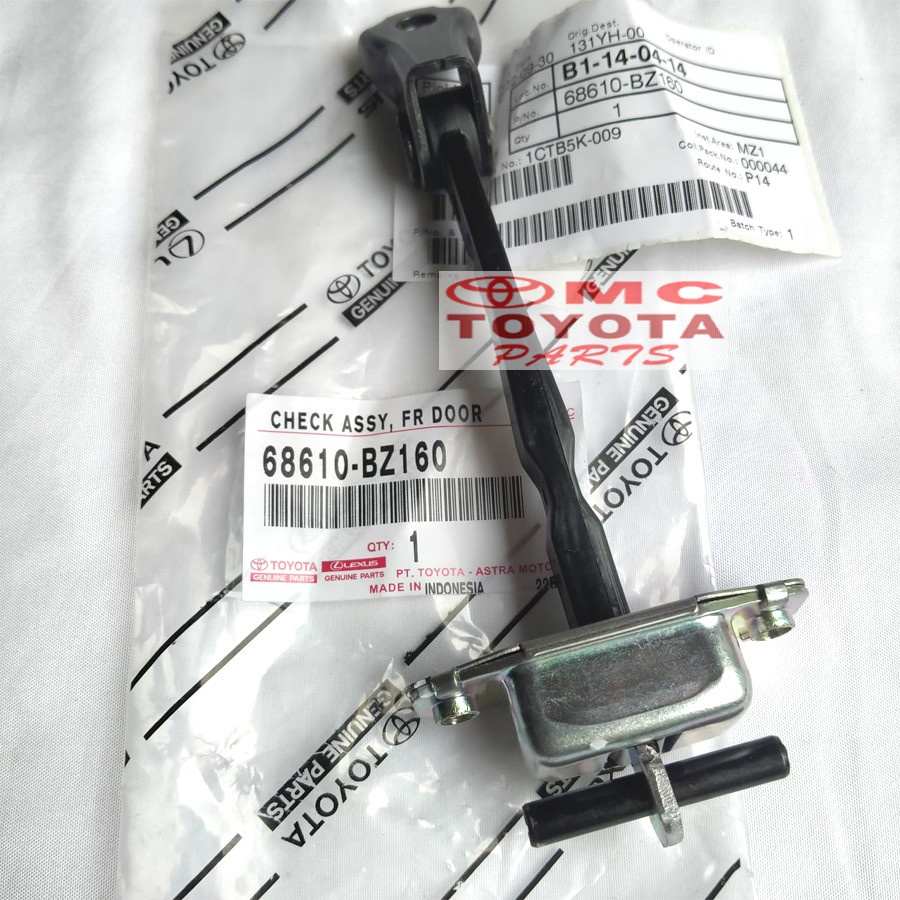 Jual Stopper Check Door Pintu Depan New Rush Terios 68610-BZ160 ...