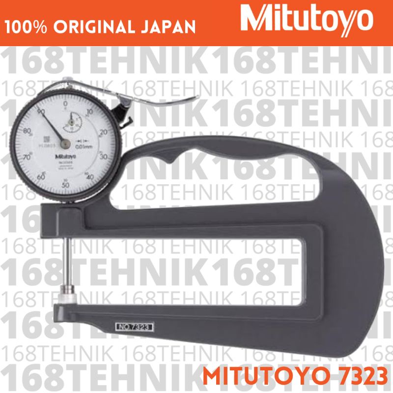 Jual MITUTOYO 7323 / MITUTOYO 7323A DIAL THICKNESS GAUGE 0-20MM / 0.01 ...