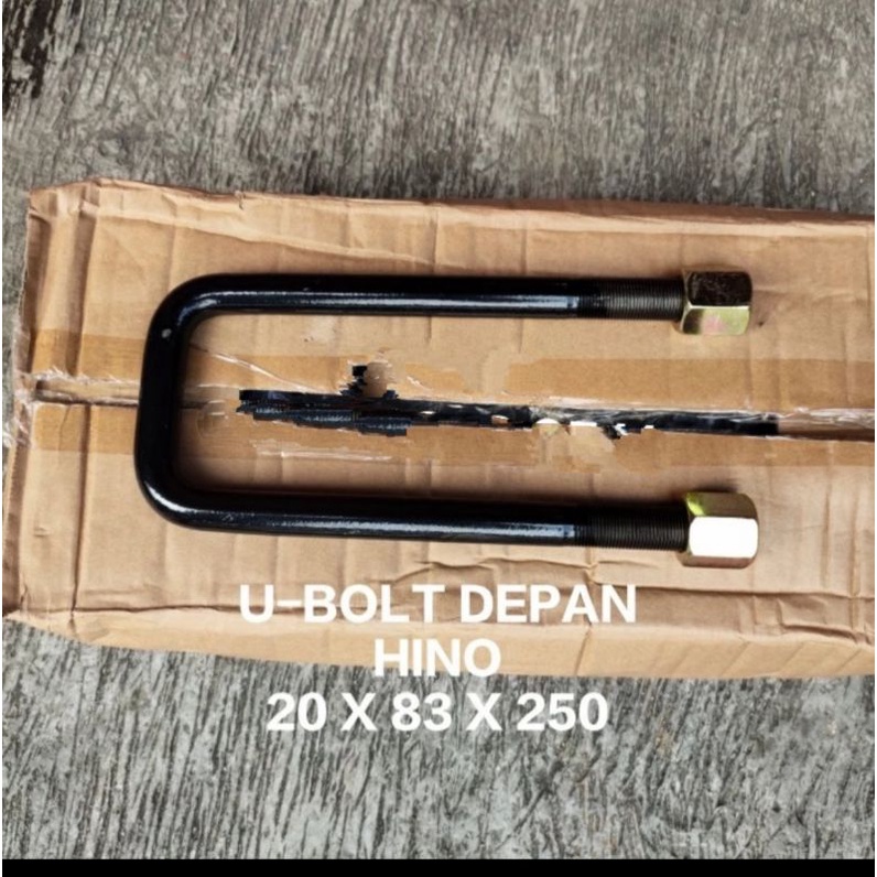 Jual U-BOLT DEPAN 20X83X250 DI HINO LOHAN 25CM FM260TI HINO 500 ...