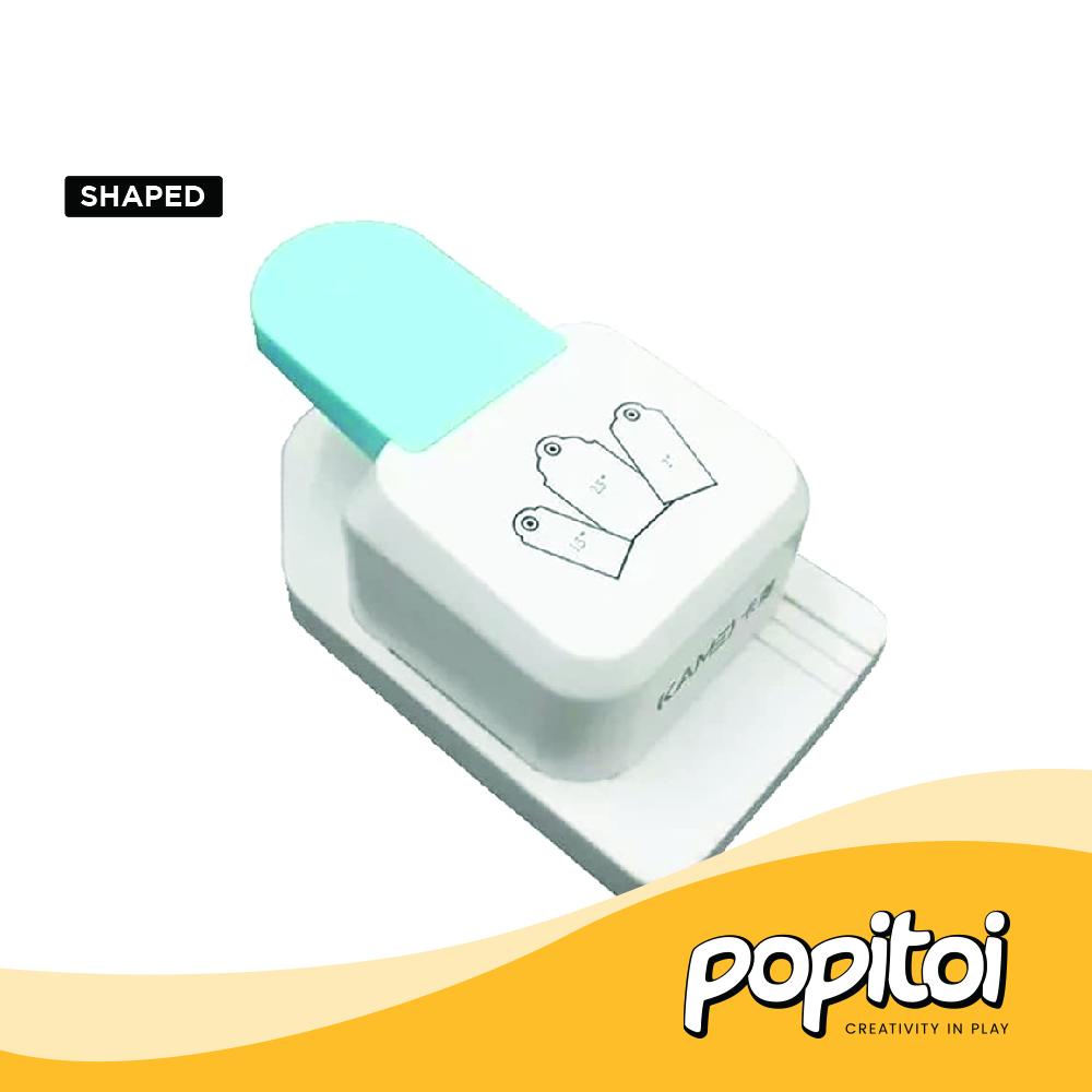 Jual Kamei Hang Tag Craft Puncher Rounder Pembolong Kertas Embossing ...