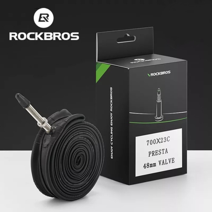 Jual ROCKBROS Ban Dalam Sepeda Roadbike Gravel bike 700c Schrader / Presta - Bicycle Tube Road ...