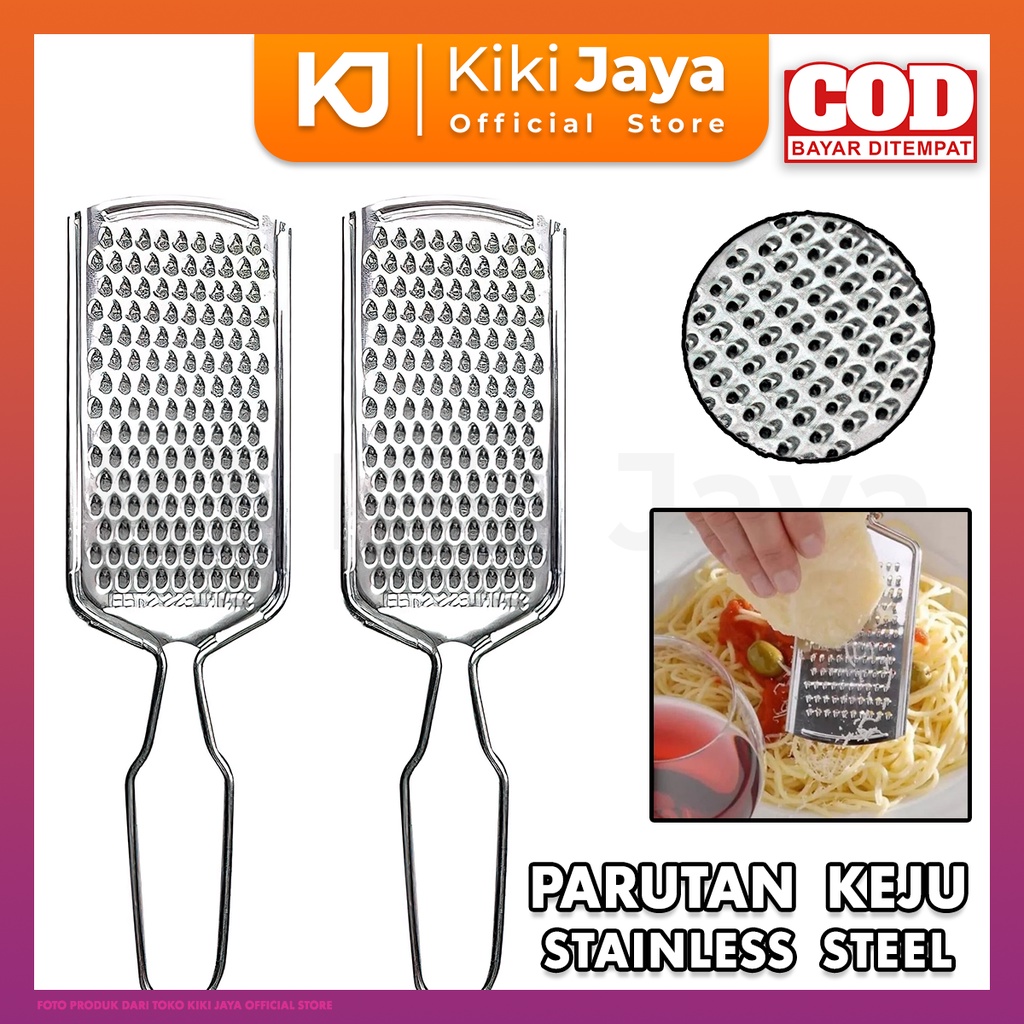 Jual [KIKI] Parutan Keju Stainless Steel - Alat Parut Bahan Cokelat ...