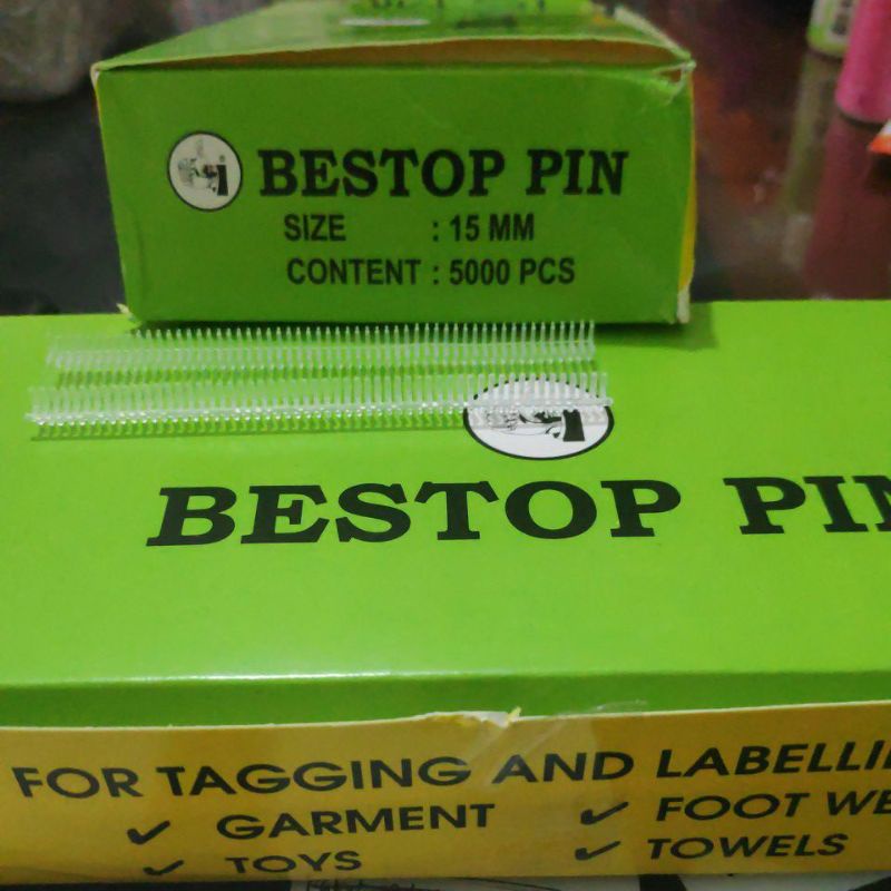 Jual Bestop pin isian tag pin 15mm | Shopee Indonesia
