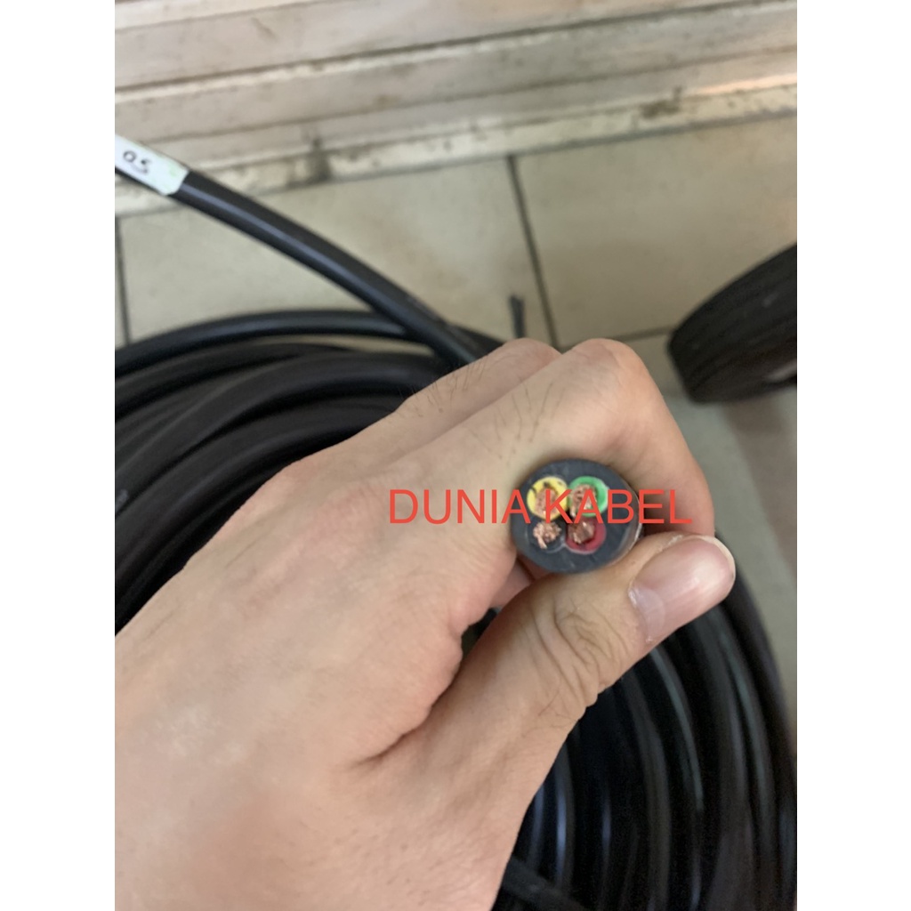 Jual Kabel NYYHY / Serabut warna hitam 4X16 Jembo per-meter | Shopee Indonesia