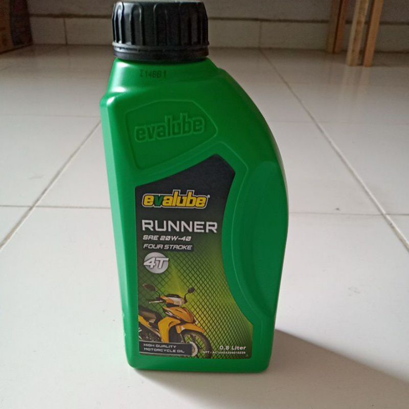Jual oli Evalube Runner 4T 100% original | Shopee Indonesia
