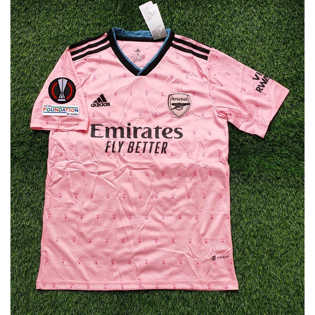 Jual JERSEY ARZENAL THIRD 3RD 2022/2023 FULL PATCH UEL / BPL GRADE ORI ...