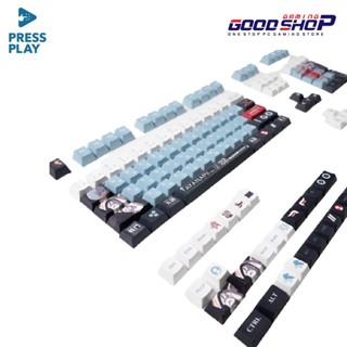 Jual PressPlay Rei Ayanami EVANGELION PBT Dye Sub Keycaps Mechanical ...