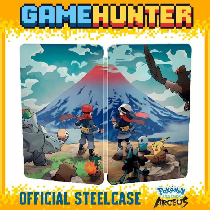 Jual OFFICIAL STEELCASE / STEELBOOK Pokemon Legends Arceus | Shopee ...