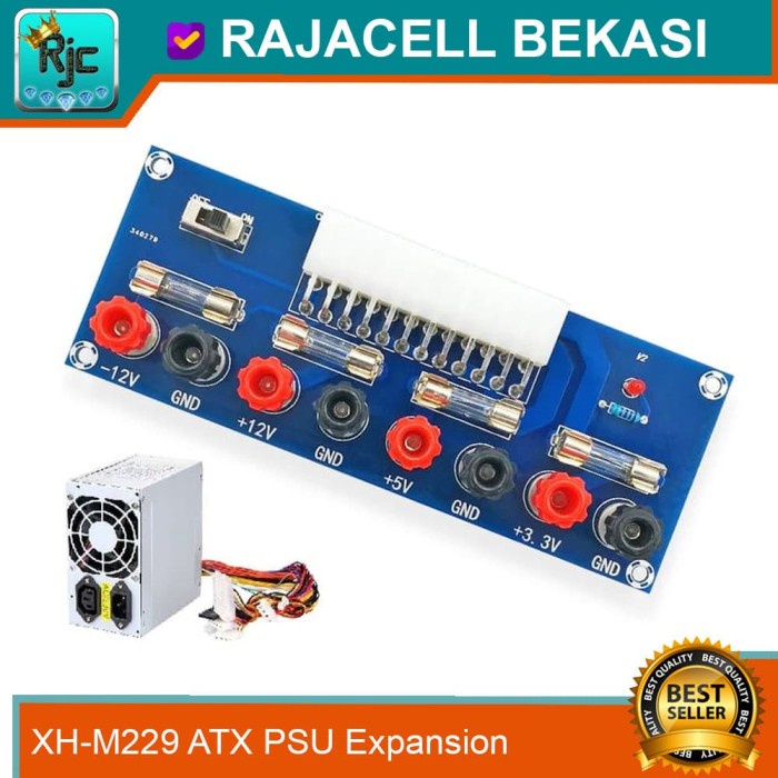 Jual XH-M229 Module Power Supply transfer for PSU ATX Desktop PC 24pin ...