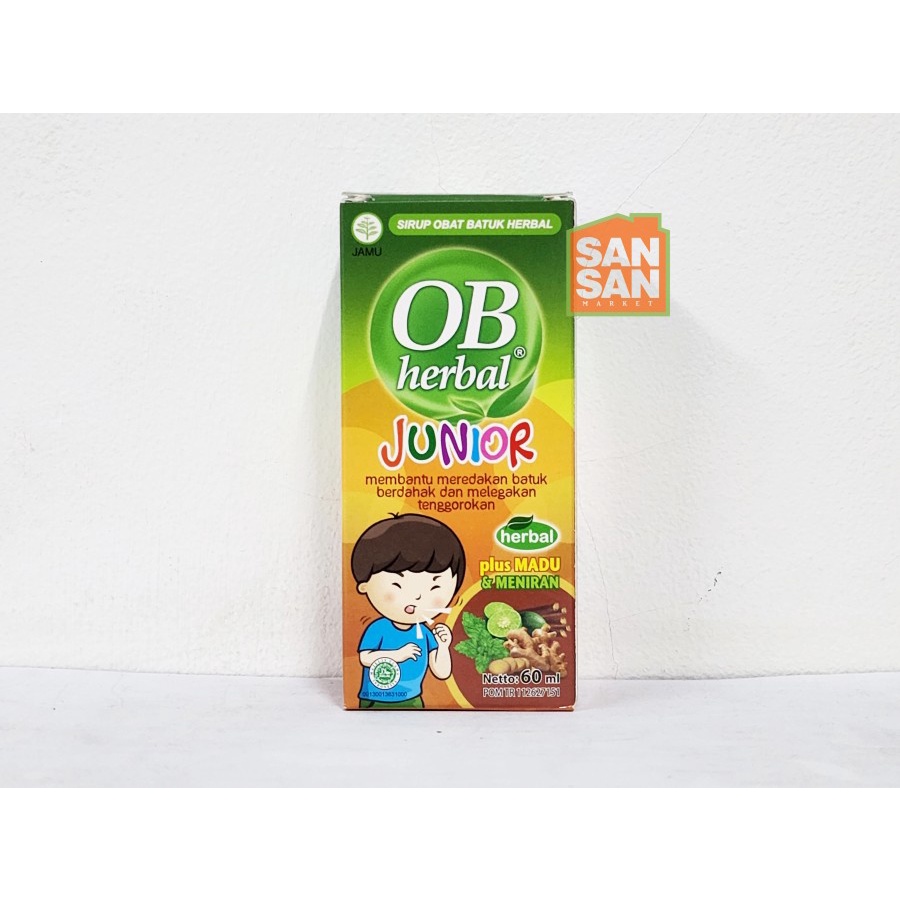 Jual OB Herbal Junior 60 ml | Shopee Indonesia