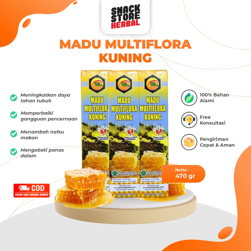 Jual Madu Murni Multiflora Asli 100% Nektar Tumbuhan Hutan Original ...