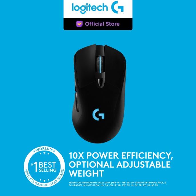 Jual Logitech G703 Hero Lightspeed Mouse Gaming Wireless Rgb Hero 25K Dpi - Aksesoris - Pc ...