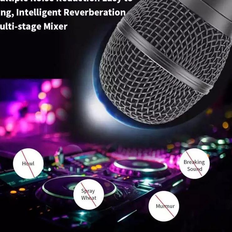 Jual Harga Terbaik--Speaker Bluetooh Karaoke Merek SDRD 306 DUAL MIC ...