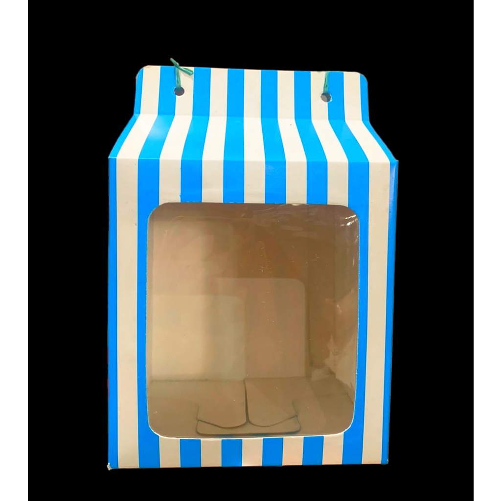 Jual DUS MUG 11x10x12 STRIP/GARIS BIRU TUA IVORY | Shopee Indonesia