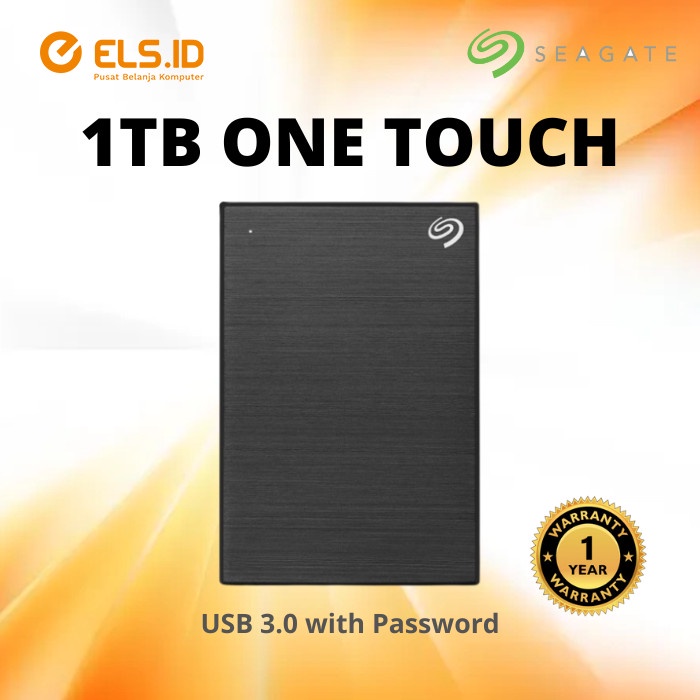Jual Hardisk External 1TB Seagate One Touch USB 3.0 with Password ...