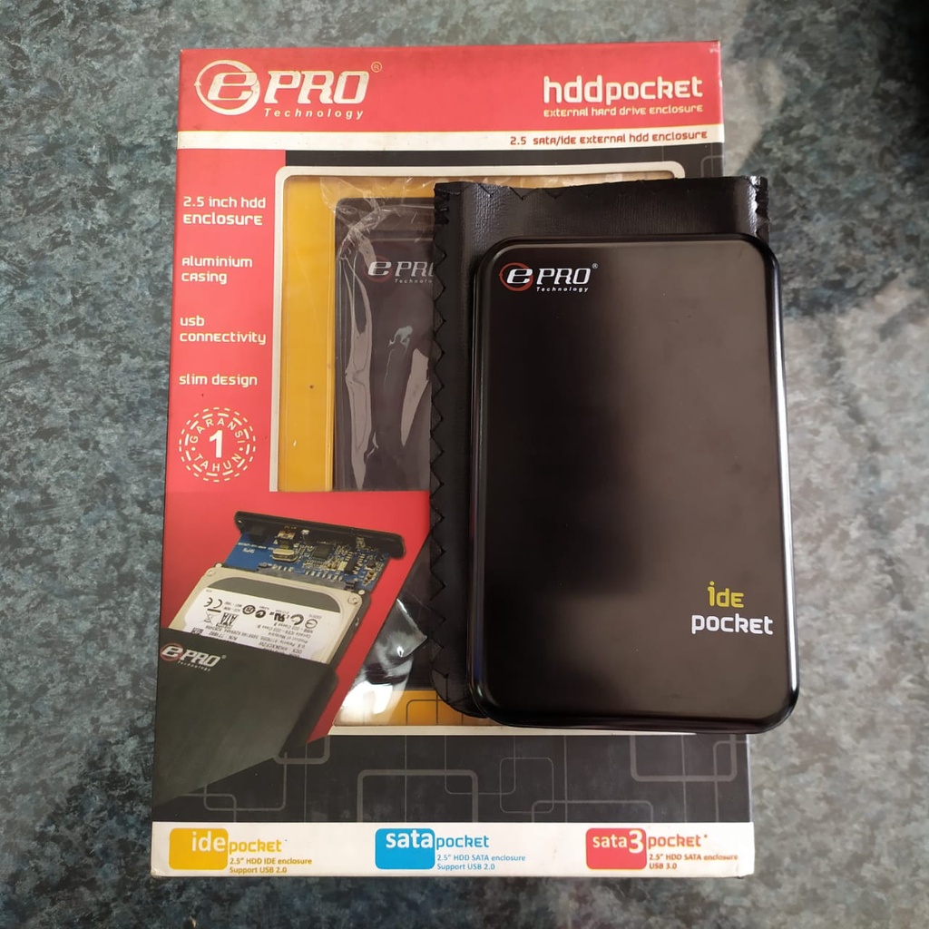 Jual EPro External Hardisk Enclosure 2.5'' USB 2.0 Casing Hardisk Eksternal 2.5'' usb hub 4s ...