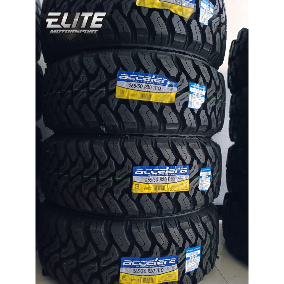 Jual Ban Merk Accelera MT Ukuran 265 50 R20 Ban Mobil Hilux Fortuner ...