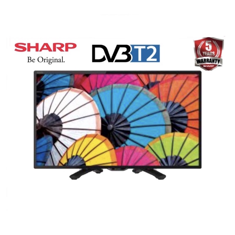 Jual SHARP LED 24INCH 24DC1i DIGITAL TV DVB T2 GARANSI 5 TAHUN | Shopee Indonesia