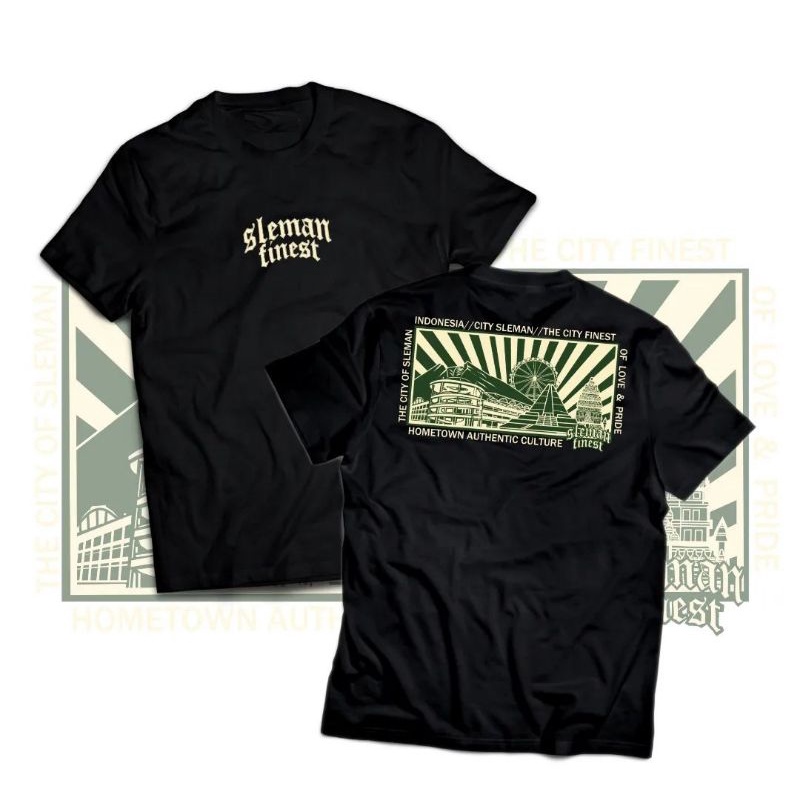 Jual T-shrit kaos kota Sleman The city of sleman // Baju suporter pss ...