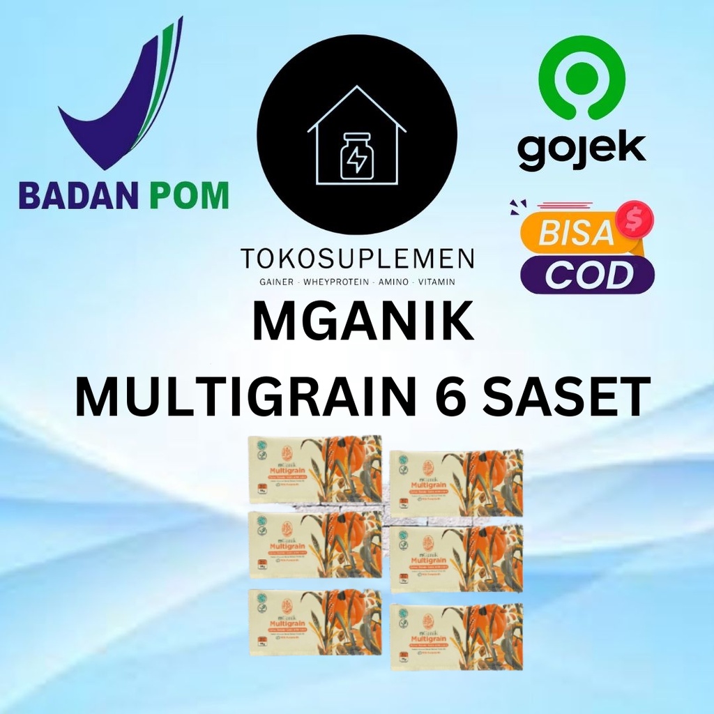 Jual Mganik Multigrain 6 sachet 150 Gram gr M ganik Multi Grain untuk ...