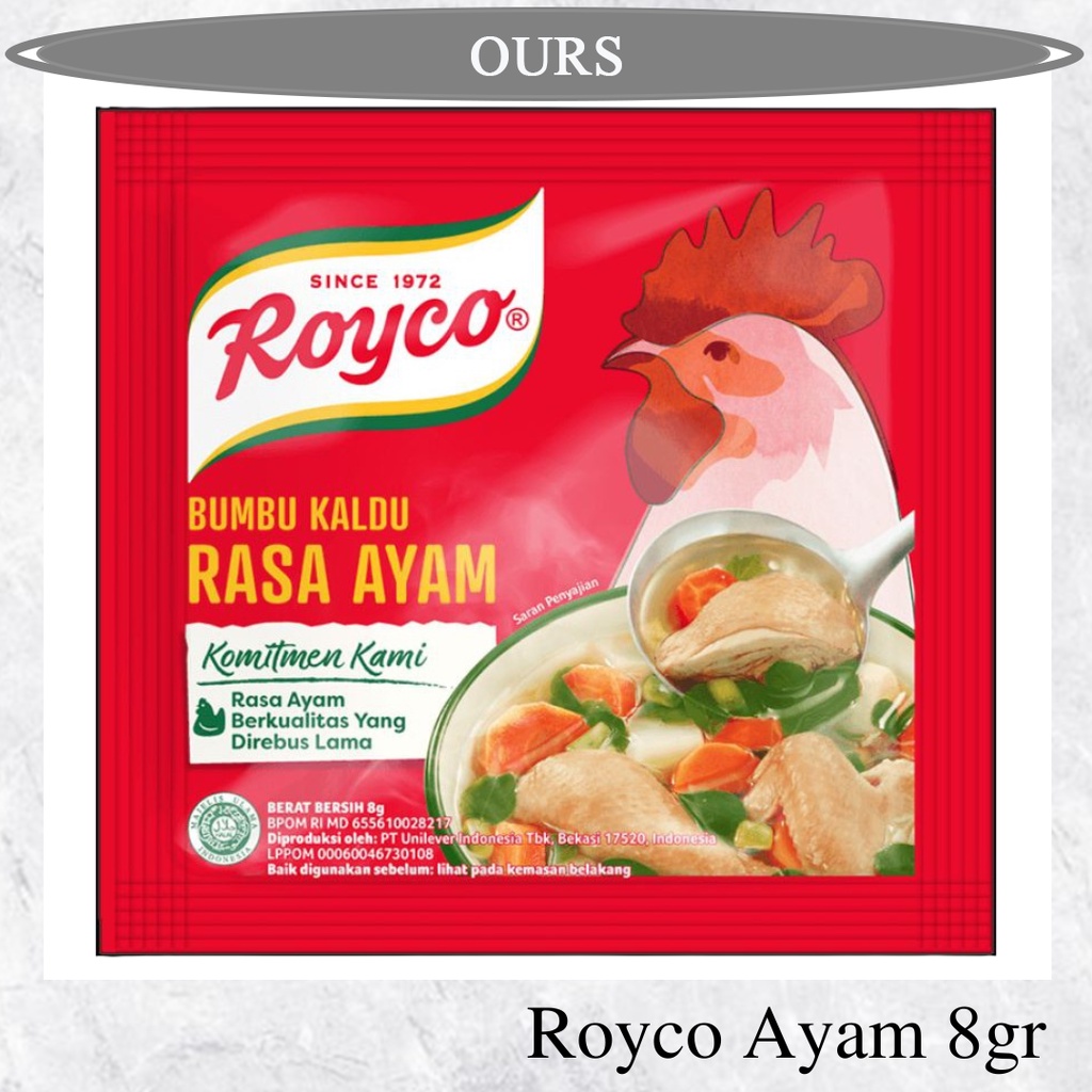 Jual Penyedap Rasa Royco ayam sachet 8gr | Shopee Indonesia