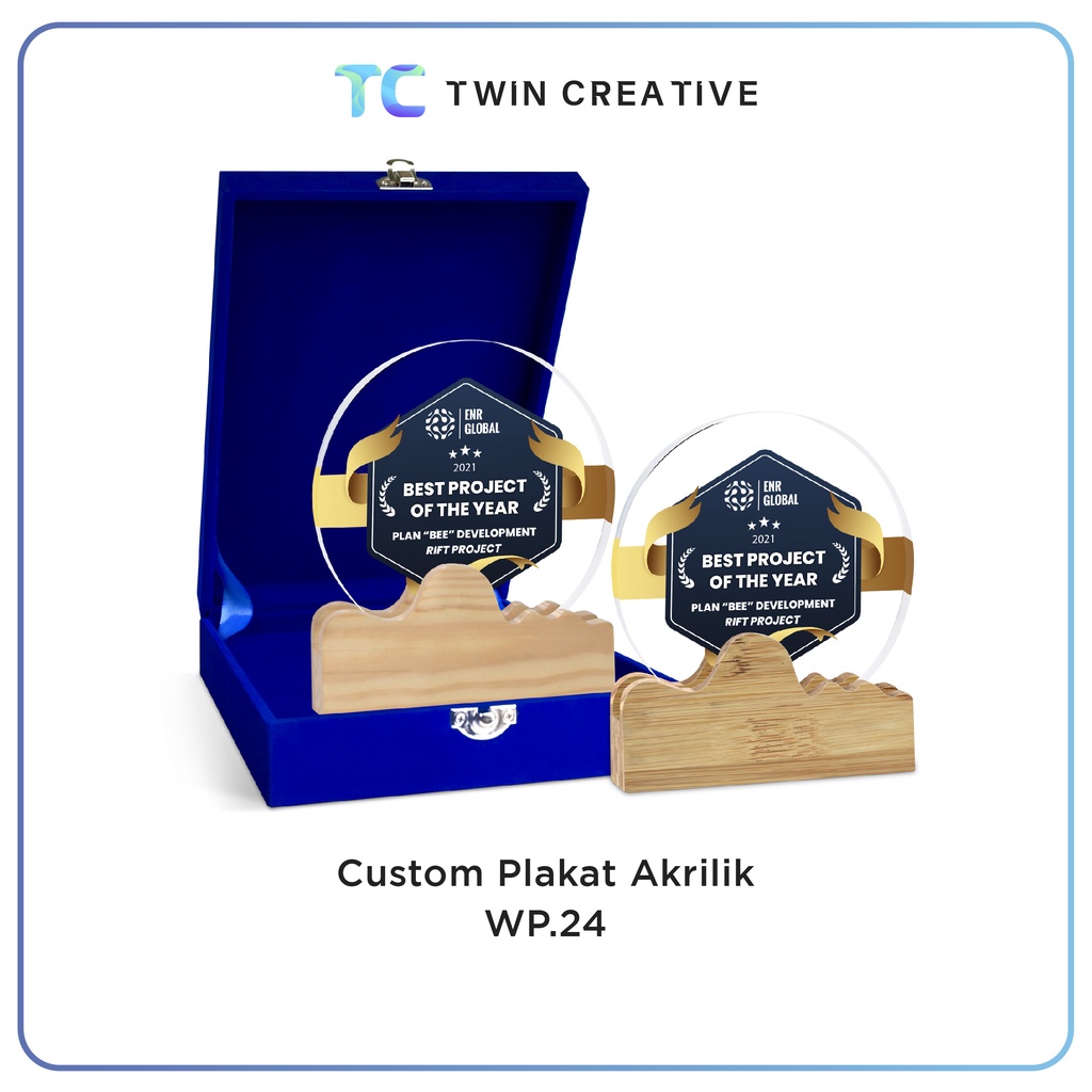 Jual Plakat Kayu Akrilik Premium Piagam Penghargaan Piala Thropy Wisuda ...