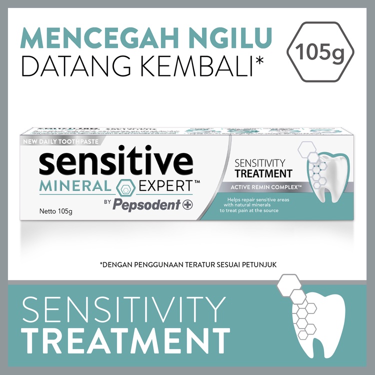 Jual Pepsodent Sensitive Mineral Expert Pasta Gigi Sensitivity ...