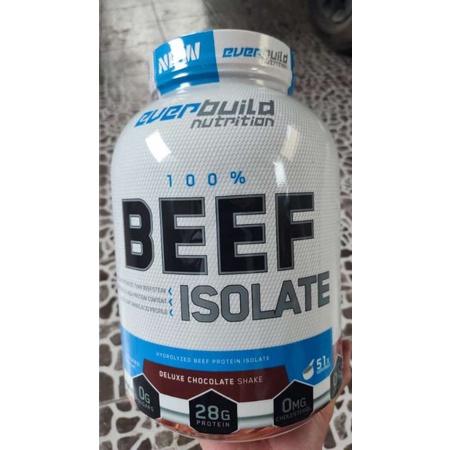 Jual BEEF ISOLATE EVER BUILD 4 LBS | Shopee Indonesia