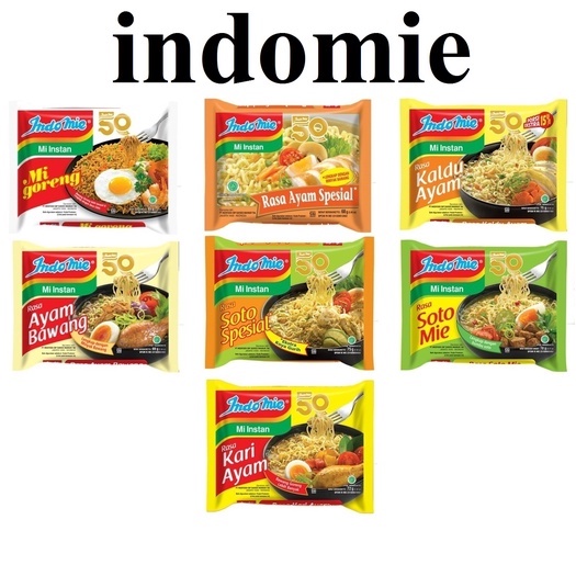 Jual mie instant indomie rasa goreng, kaldu ayam, soto, soto special ...