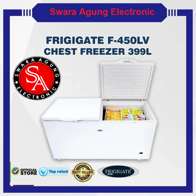 Jual Chest Freezer 400 Liter Frigigate Type: F-450LV (Khusus Daerah ...