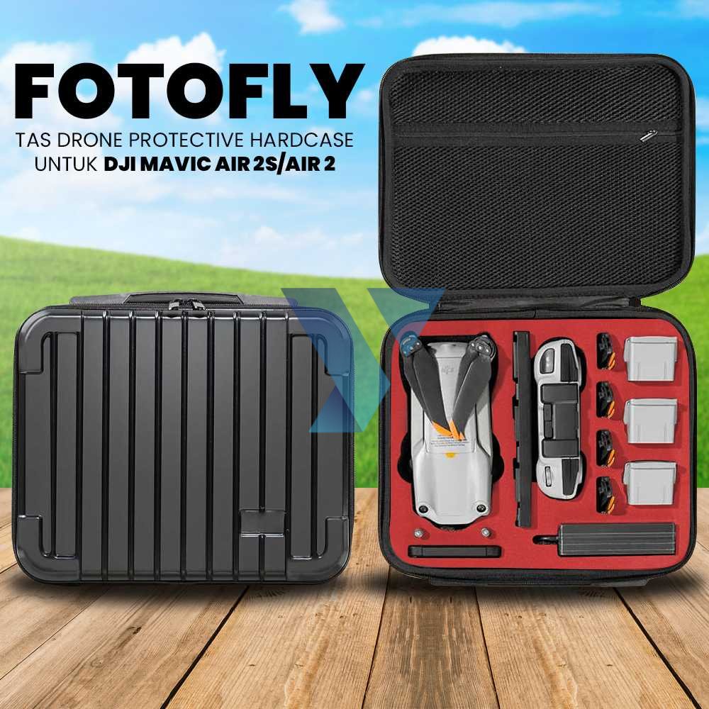 Jual FOTOFLY Tas Drone Protective Hardcase for DJI Mavic Air 2s - D500 ...