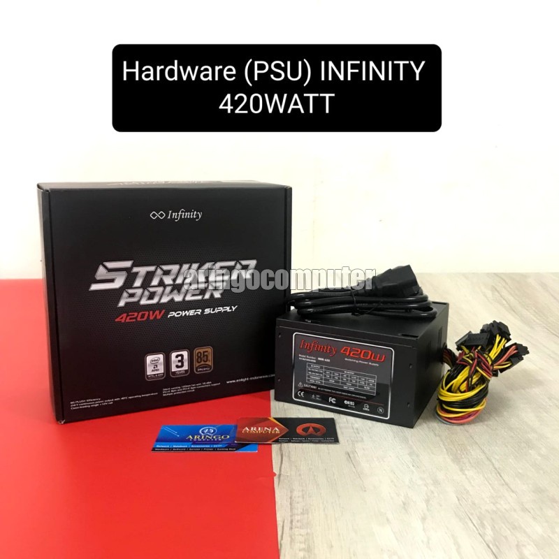 Jual Hardware (PSU) INFINITY 420WATT | Shopee Indonesia