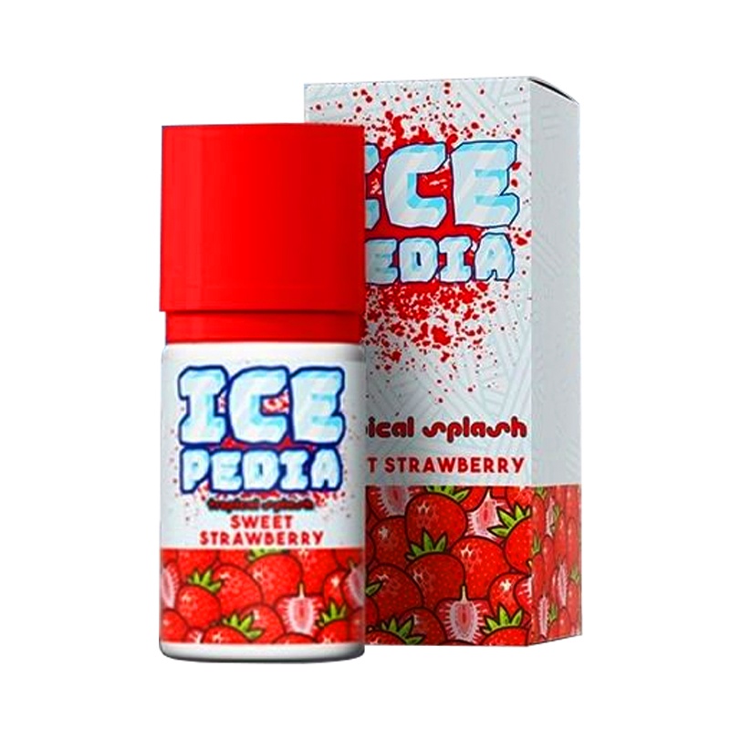 Jual ICE PEDIA - Sweet Strawberry Salt Nic E-Liquid 30ML 15MG | Shopee ...