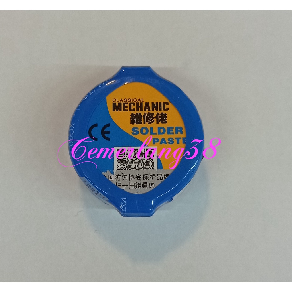 Jual Timah pasta / TIMAH CAIR 16GR / Solder Pasta MECHANIC | Shopee ...