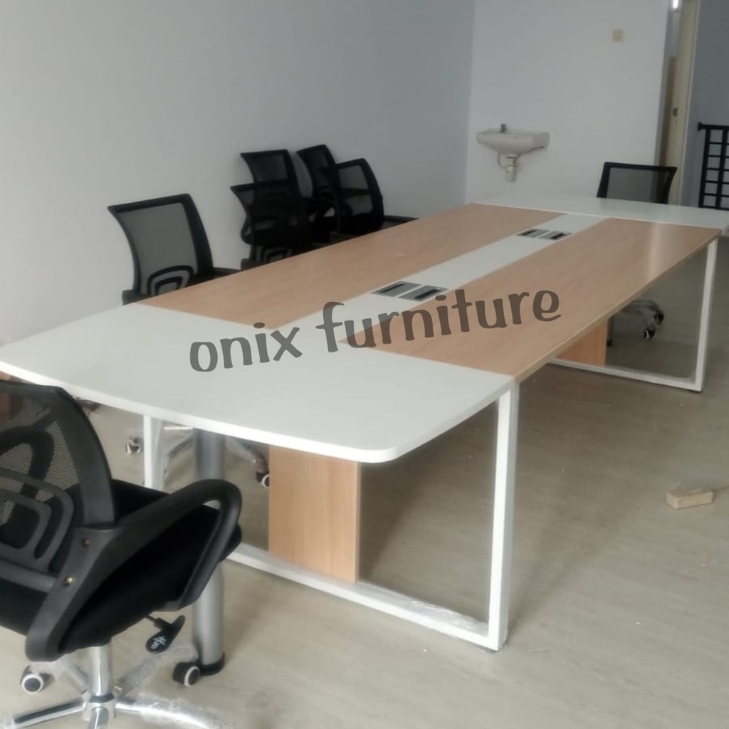Jual Meja Meeting Uno New Modern Uct 7762N / 260x90x75cm | Shopee Indonesia
