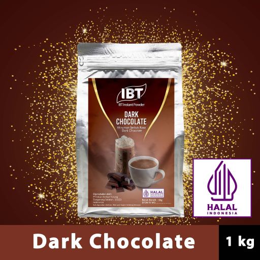 Jual Bahan Minuman Bubuk Rasa Dark Chocolate. Coklat Serbuk Instant IBT ...